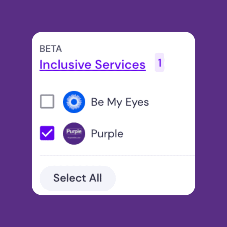 Inclusively Partners with Purple Communications